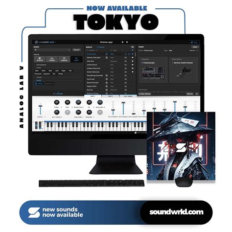 Tokyo Analog Lab V Bank One Shot Kit Soundwrld