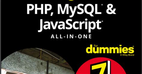 Php Mysql Javascript All In One For Dummies
