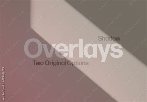 Sunlight Shadow Overlays Mockup With Generative AI Stock Template | Adobe Stock