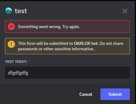 Modal Freeze With Multiple Usage At The Same Time Issue Discord Php DiscordPHP GitHub
