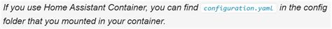 HA Docker Configuration Yaml Not Being Updated Configuration Home Assistant Community