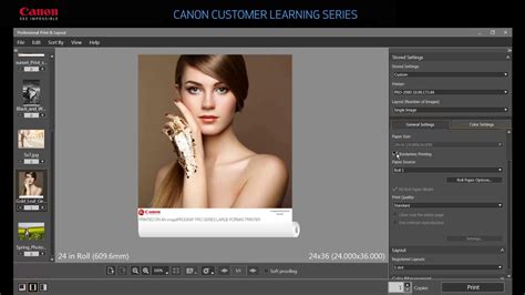 How To Do Basic Prints Using Professional Print And Layout Youtube
