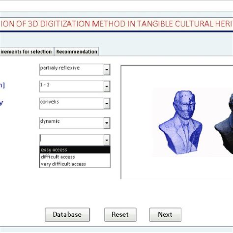 Selection Of 3d Digitization Method With In Tangible Cultural Heritage