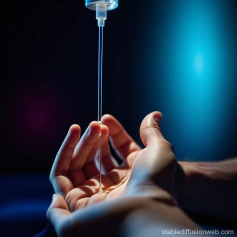 Vibrant Energy Flow From Iv Infusion Stable Diffusion Online