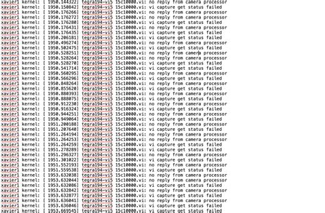 Notifwarnicpcapturetimeout Drive Agx Xavier General Nvidia