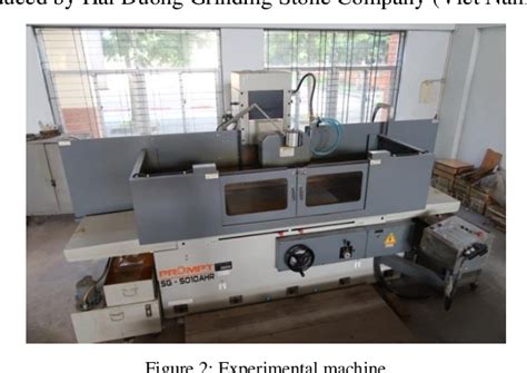 Figure 2 From Development Of The Surface Roughness Model In The Grinding Processes Semantic