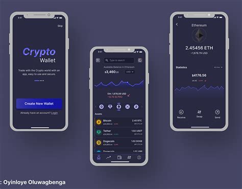 Crypto Wallet App UI Design On Behance