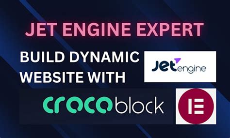 build a dynamic website with crocoblock elementor jet engine acf by