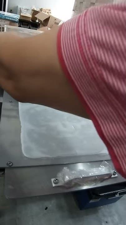 소형톰슨프레스도무송 마스크필터컷팅프레스 항균필터모양컷팅프레스 연구실의료소재컷팅프레스 Youtube