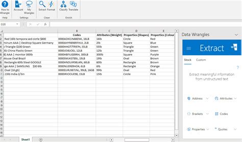Extracting Meaningful Information From Dirty Data