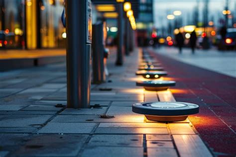 Premium Photo Advanced Wireless Charging Infrastructure In Public Places Ai Generated
