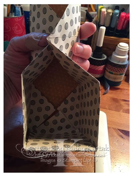Faithful INKspirations Origami Box Tutorial