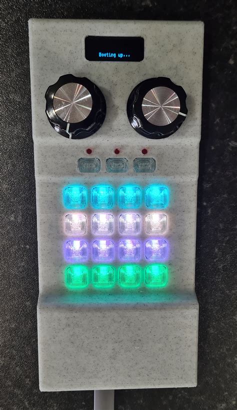 waresmyclicker esp32 automation controller remote with knobs and