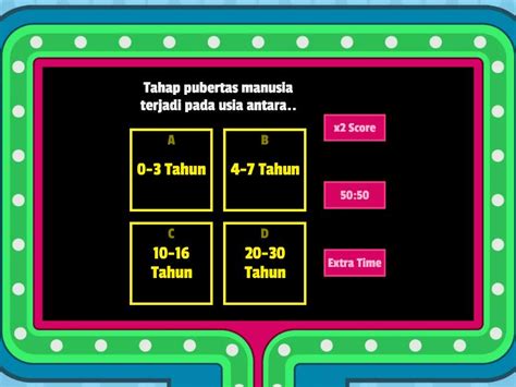 Kuis Materi Pubertas Kelas 5 Kuis Gameshow