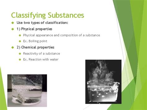 Properties And Classification Of Matter Section A