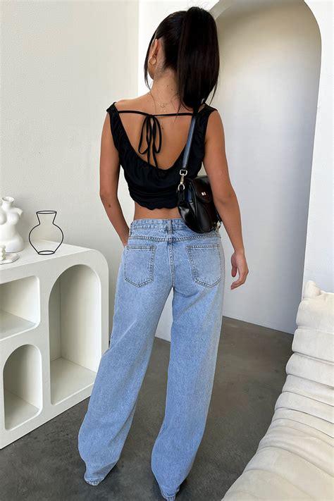 Melani Top - Black – Thats So Fetch US