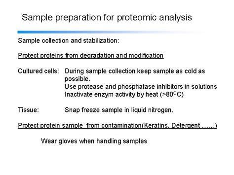 Sample Preparation Protein And Peptide Separation Techniques Karel