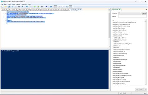 Disable Windows Mobile Hotspot Service Icssvc Using Powershell