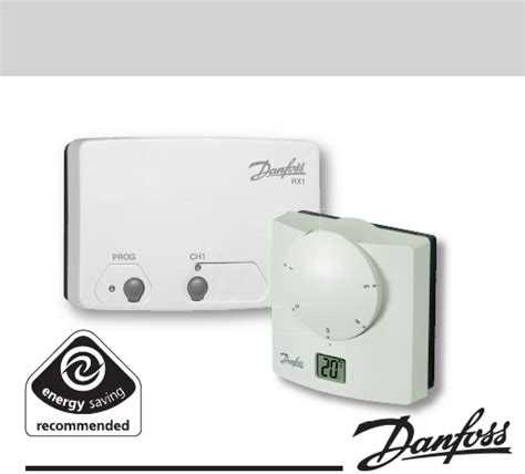Manual Danfoss RET RF Thermostat