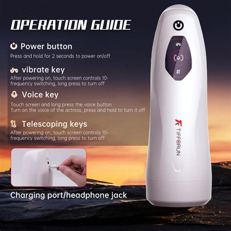 Intelligent Adult Sex Toys Automatic Telescopic Heating Cup Vibrator