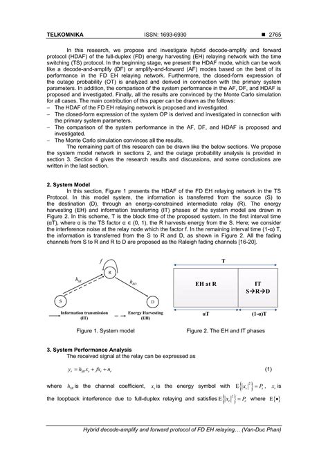 Hybrid Decode Amplify And Forward Protocol Of Fd Eh Relaying Network