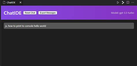 No Response From Chat Gpt Issue Yagil ChatIDE GitHub