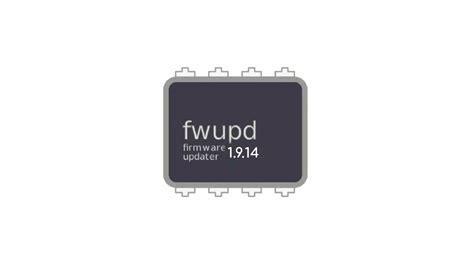 fwupd 1 9 14 fixes updating the fingerprint reader on framework 13 and