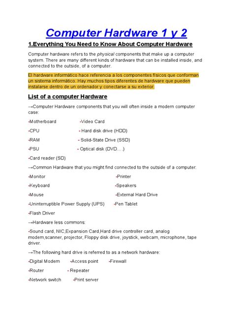 computer hardware 1 y 2 pdf