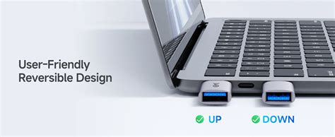 Pack Gbps USB C Male To USB A Female Adapter