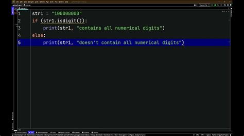 Python Strings Part 8 String Testing Methods Youtube