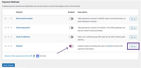 payfast payment gateway documentation woocommerce