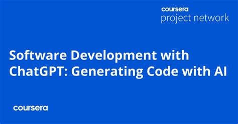 Software Development With Chatgpt Generating Code With Ai