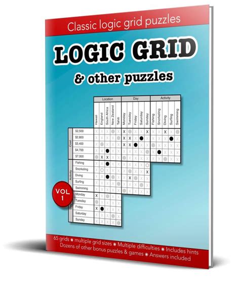 Dozens Of Fun And Challenging Logic Grid Puzzles
