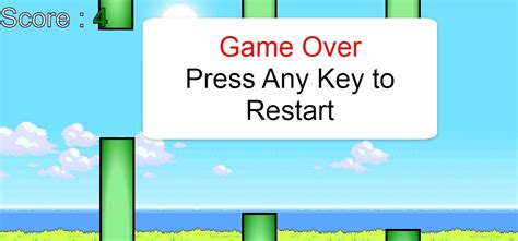 Flying Bird Game Using Html And Css In Vanillajs With Source Code Sourcecodester