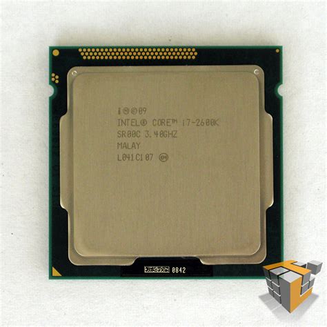 Intel Core I7 2600K Sandy Bridge CPU Page 3 Of 7 TechwareLabs