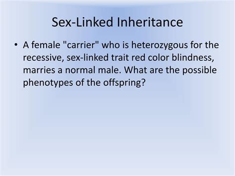 PPT Inheritance Patterns For Linked Genes PowerPoint Presentation Free Download ID