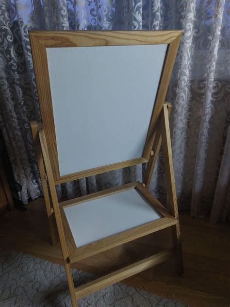 Мольберт деревяний з дошкою для крейди та підставкою 500 грн Набори для творчості Дніпро на Olx