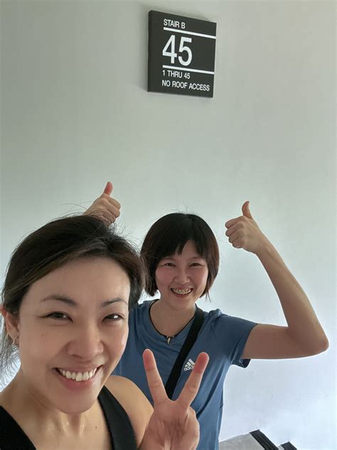 Joyce L On Linkedin The Stairs Steppers Today We Were A Lot Faster