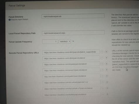 Cloudera Manager Can Not Find Any Parcel Cloudera Community 91473
