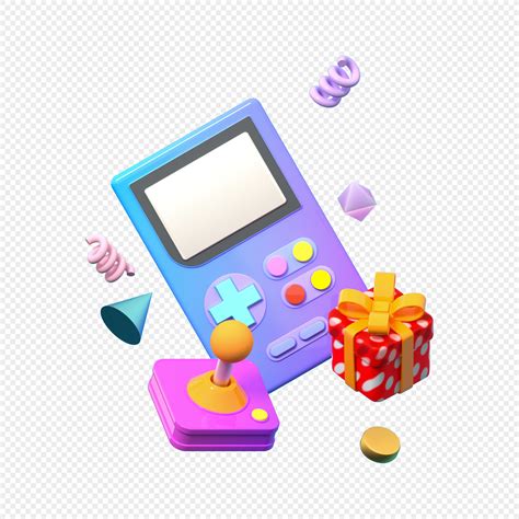 3d 입체 플로팅 아이콘 게임 선물 아이콘 Png 일러스트 무료 다운로드 Lovepik