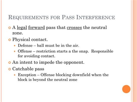 Ppt Pass Interference Powerpoint Presentation Free Download Id7106367