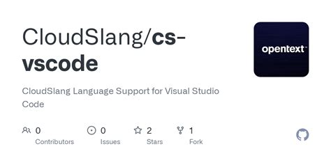 GitHub CloudSlang Cs Vscode CloudSlang Language Support For Visual Studio Code