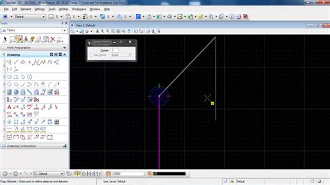 Microstation V8i Copy Move And Rotate Youtube