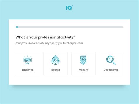 20 רעיונות של Wizard Ui Ux הלוואות עיצוב תיק עבודות