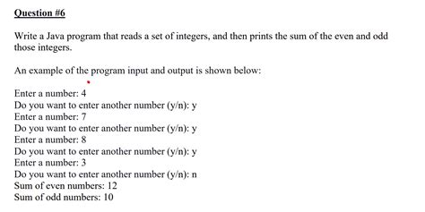 Solved Write A Java Program That Reads A Set Of Integers Chegg Com