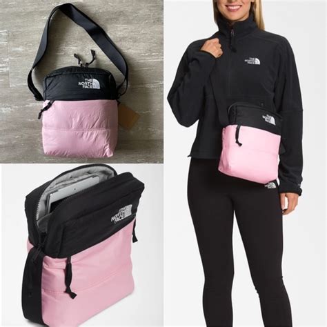 The North Face Bags Nwt The North Face Nuptse Crossbody Bag Pink