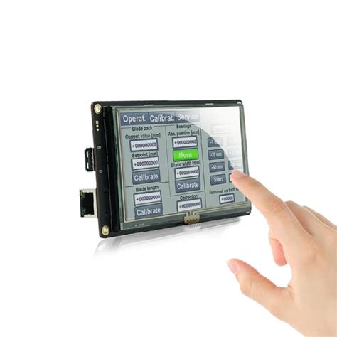 3 5 inch smart hmi tft lcd display module with controller program