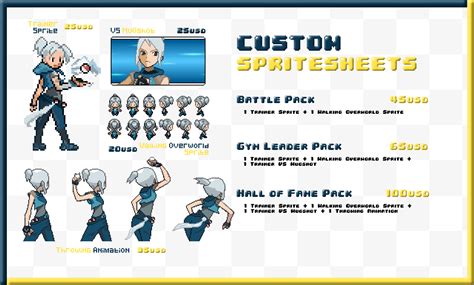 Pokemon Trainer Sprite Base Female