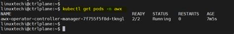 How To Install Ansible AWX On Kubernetes Cluster