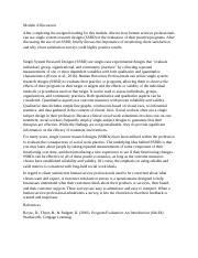 Module Discussion Docx Module Discussion After Completing The Assigned Reading For This